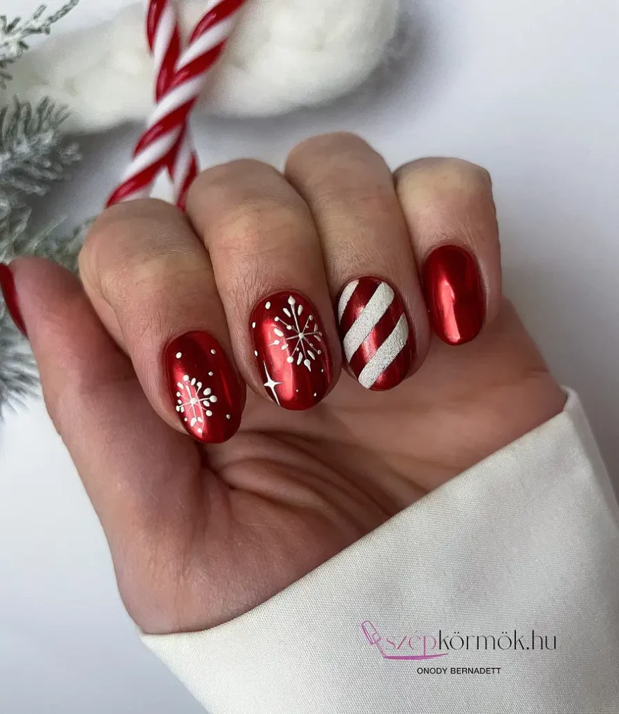 20 Red Chrome Nails That Instantly Elevate Your Manicure