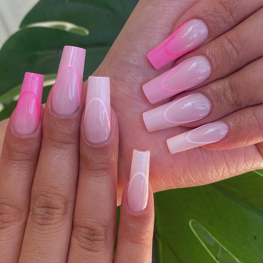 14 Pink Ombre Nails That Keep Soft Color Transitions Perfect